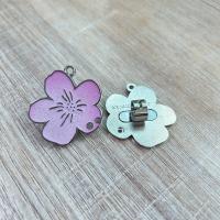 China Starbucks Sakura Cherry Blossom Enamel Pin, Pink Glitter Flower Lapel Pin, Coffee Shop Collectible for sale