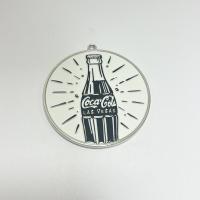 China Zinc alloy material die casting metal keychains,Custom Coca Cola metal keyrings for gifts for sale
