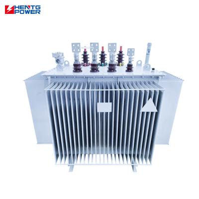China HENTG Electric Power Transformer 400kVA 1000kVA Oil Immersed Energy Efficient for sale