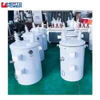China Variable Voltage Single Phase Pole Mounted Transformer Oil Immersed Mv Hv Transformer for sale