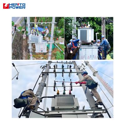 China 315kVA Oil Immersed Transformer 10kV Three-Phase Dyn11 for sale