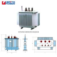 China 1600kVA High Reliability Oil Immersed Transformer with IP00 Protection and 65°C Temperature Rise for Outdoor Power Distribution for sale
