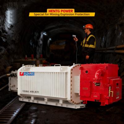 China 400kVA 3.3kV/0.66kV Flameproof Transformer for Underground Mining Equipment for sale