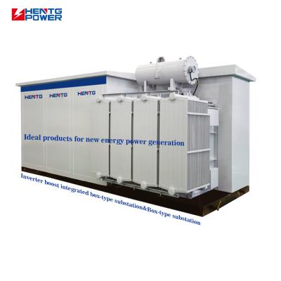 China Renewable Energy Inverter and Step-Up Transformer Integrated Cabin for Hybrid Solar-Wind Systems for sale