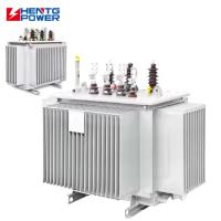China High Efficiency Oil Immersed Power Distribution Transformer 400kVA 10kV 0.4kV Three Phase ONAN Type for African Rural Electrification HENTG POWER for sale