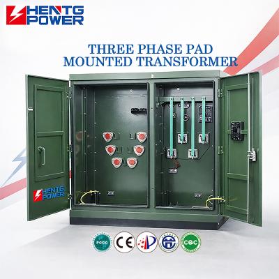 China Cost Effective Pad Mounted Transformer 400kVA 11kV 400V for Residential Communities Reliable and Affordable Solution for sale