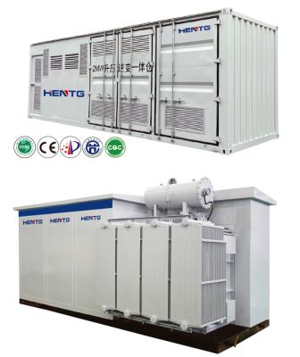 China Prefabricated Compact Transformer Substation 35kV 0.69 1.1 kV 6300 kVA High Efficiency Battery Storage Powerhouse System for sale