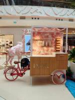 China Custom Luxury Large-Scale Pop-up Exhibition Display Stand and Retail Display Fixture for Mall Beauty Events for sale