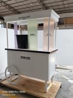 China Custom Luxury Large-Scale Pop-up Exhibition Display Stand and Retail Display Fixture for Mall Beauty Events for sale