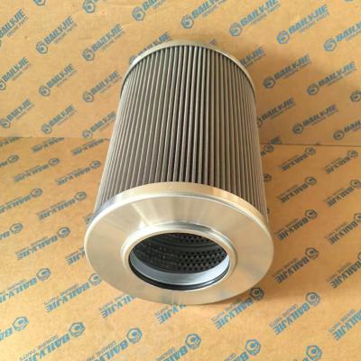 China Hydraulic Return Oil Filter Element 3 Micron 99.9% Efficiency for Excavator Loader Construction Machinery for sale
