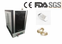 China 10W Mini Mobile Fiber Laser Marking Machine for Metal & Plastic with 130KG Weight and 680×940×990mm Dimensions for sale