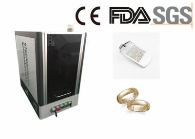 China 10W Mini Mobile Fiber Laser Marking Machine for Metal & Plastic with 130KG Weight and 680×940×990mm Dimensions for sale