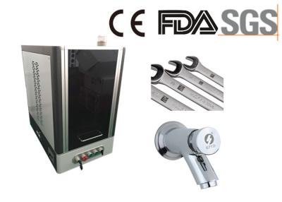 China 10W Portable Fiber Laser Marking Machine with 1064nm Wavelength for Metal Engraving | 130kg Weight for sale