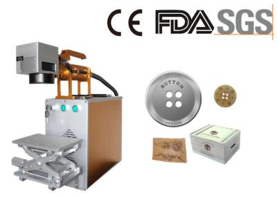China 20W Optical Fiber Laser Marking Machine with 70x70mm Size and 1064nm Wavelength for Metal Engraving for sale
