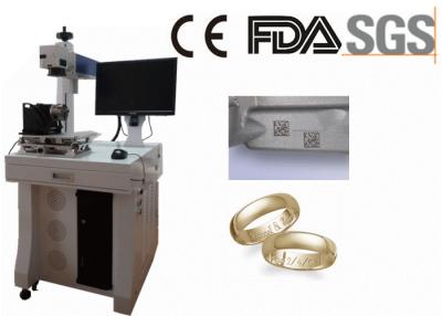 China 1064nm 10W Fiber Laser Engraving Machine with EZcad Software for Metal Marking 680×940×990mm for sale