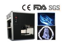 China Compact 3D Laser Engraving Machine 300x200x100mm for Custom Crystal Gifts for sale