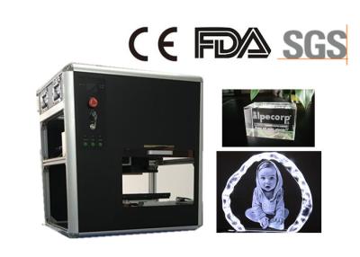 China Diode Pumped 532nm 3D Laser Engraving Machine with 800-1200 DPI Resolution and 300×200×100mm Engraving Area for sale