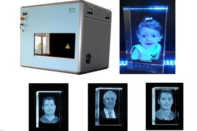 China STNDP-801AB3 3D Laser Engraving System with 300×200×100mm Work Area and 50dB Sound Level for sale