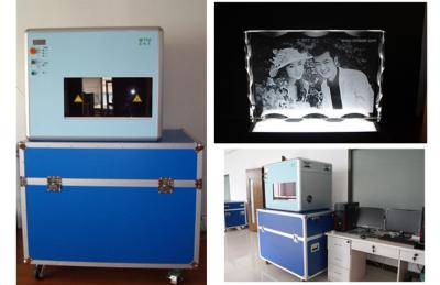 China 800W 2D/3D Laser Engraving Machine for Inner Crystal - 400×300×100mm Engraving Area with Air Cooling System for sale