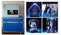 China STNDP-801AB3 3D Laser Engraving Machine with 300×200×100mm Work Area and 800-1200 DPI Resolution for sale