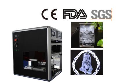 China STNDP-801AB1 Mini 3D Laser Engraving Machine - 120×200×100mm Engraving Area, 4000Hz Green Laser for Crystal Gifts for sale
