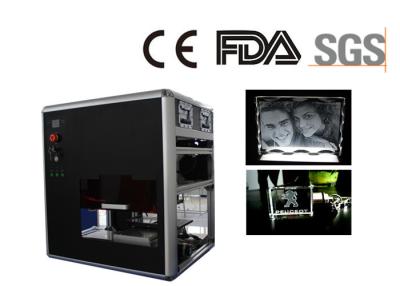 China 50Hz 60Hz Glass Laser Engraving Machine 3D Subsurface 532nm 300x200x100mm CE FDA for sale