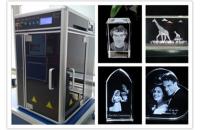 China Diode Pumped 3D Laser Glass Engraving Machine 532nm 4000Hz for Crystal Portrait for sale