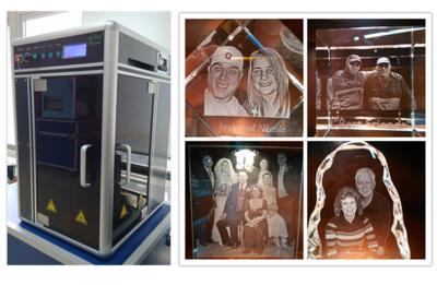 China STNDP-801AB1 4000Hz 3D Subsurface Laser Engraving Machine with 120×200×100mm Work Area for sale