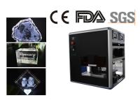 China Portable 3W Crystal Laser Engraving Machine - 300×200×100mm Area, 180K Dots/Min Speed | STNDP-801AB3 for sale