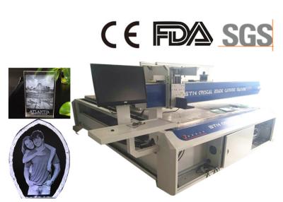 China Professional 3D Glass Laser Engraving Machine 1500×1000×100mm with 4000Hz Green Laser for Crystal Processing for sale