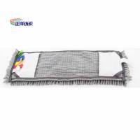 China 18 Inch Dust Cleaning Mop Grey Chenille Heavy Duty Mop Head for sale