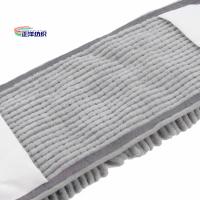 China 18 Inch Dust Cleaning Mop Grey Chenille Heavy Duty Mop Head for sale