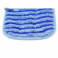 China 18 Inch Microfiber Dry Mop Blue PP Scrubbing Fiber High Performance Mop Head for sale
