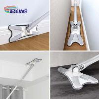 China 120cm Cleaning Mop Handle New Butterfly Shape Hand Wash Free Stainless Steel Mop for sale