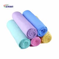 China 43x32cm Multi Color PVA Chamois Car Wash Towel 300gsm Cleaning Reusable Wipes for sale
