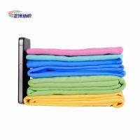 China 43x32cm Multi Color PVA Chamois Car Wash Towel 300gsm Cleaning Reusable Wipes for sale