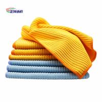 China 350GSM Reusable Cleaning Cloth High Density 40X40CM Soft Microfiber Detailing Cloth for sale