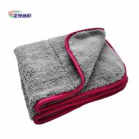 China Extra Thick 1000gsm Washable Microfiber Cloths Medium Size 40x60cm Microfiber Car Drying Cloth for sale