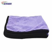 China Microfiber Reusable Cleaning Cloth 400GSM Medium Size 40X40CM Purple for sale
