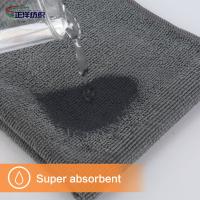 China 30x30cm 220GSM Reusable Kitchen Cleaning Cloths Microfiber Warp Terry All-Purpose Cleaning Cloth for sale