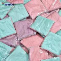 China Fluffy Reusable Microfiber Cloths 300GSM 25X25CM Edgeless Kitchen Cleaning Cloth for sale