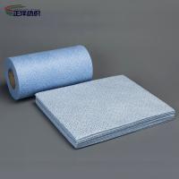 China Heavy Duty 120gsm Disposable Cleaning Towels Industrial Wipes Jumbo Roll Non Woven Fabrics for sale