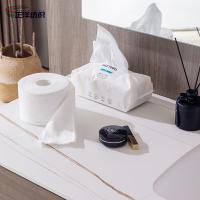 China Spunlace Disposable Microfiber Cloths Nonwoven 80GSM Disposable Face Cleaning Towel for sale