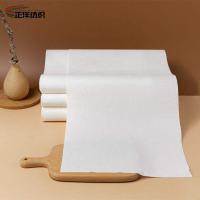 China 30x70cm Disposable Rags Cloth White Spunlace Nonwoven 80GSM Disposable Hair Towels for sale