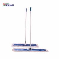 China Metal Clip Cotton Cleaning Mop 380Grams Aluminum Handle Cotton Yarn Large Size for sale