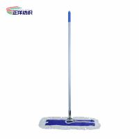 China Metal Clip Cotton Cleaning Mop 380Grams Aluminum Handle Cotton Yarn Large Size for sale