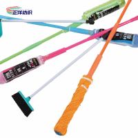 China Thread Cotton Cleaning Mop 120cm Length Plastic Handle 125Grams Wringing Dry Hand Wash Free for sale