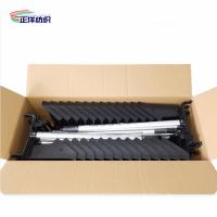 China 91cm Broom Dustpan Set Aluminum Telescopic Handle Industrial Windproof Lobby for sale