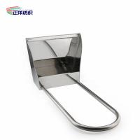 China Stainless Steel Broom Dustpan U Shape Handle Durable Dustpan For Home And Lobby for sale