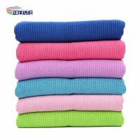 China 40x40cm 300gsm Soft Microfibre Looped Smooth Surface Scratch Freefor Car Cleaning for sale